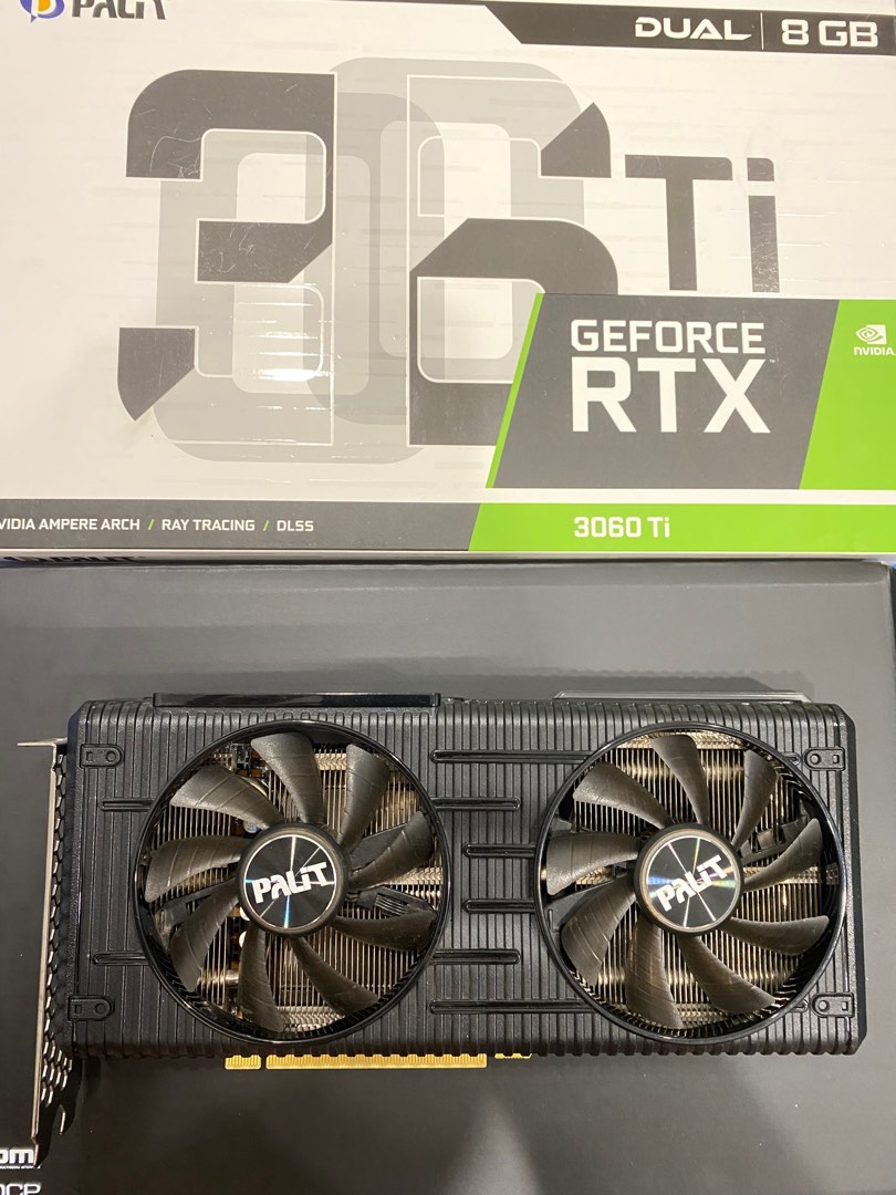 Palit GPU RTX 3060 Ti (LHR), Computers & Tech, Parts & Accessories ...