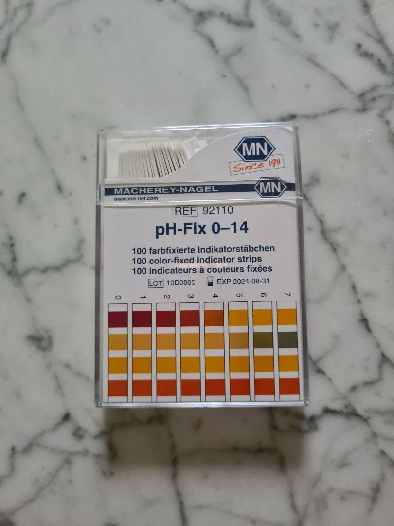 pH Indicators pH Paper, Health & Nutrition, Medical Supplies & Tools on ...