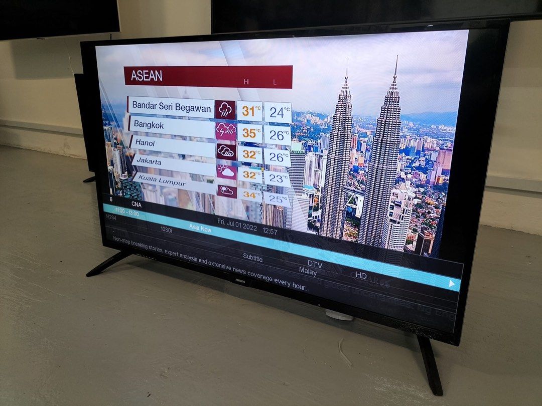 Philips 43" non smart tv 43pft4002/98 Condition: 8/10 Delivery $30 $200, TV & Home Appliances ...
