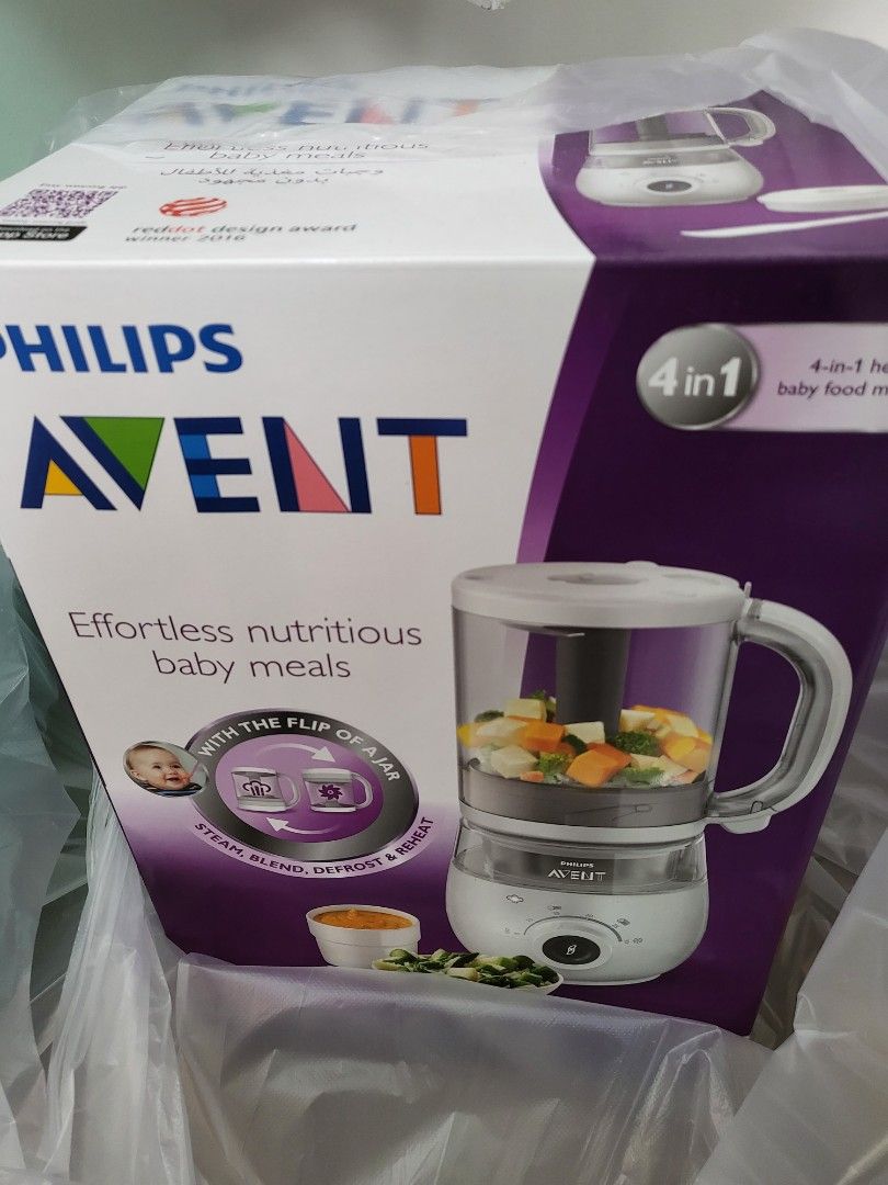 Philips Avent 4 in 1 baby food maker, Babies & Kids, Nursing & Feeding ...