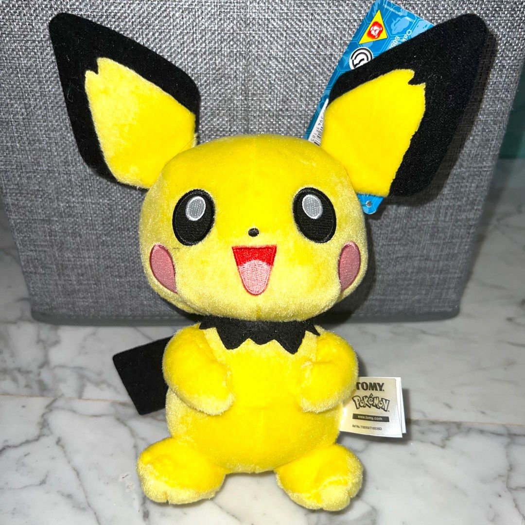Pichu Plushie Plush Soft Toy, Hobbies & Toys, Toys & Games on Carousell
