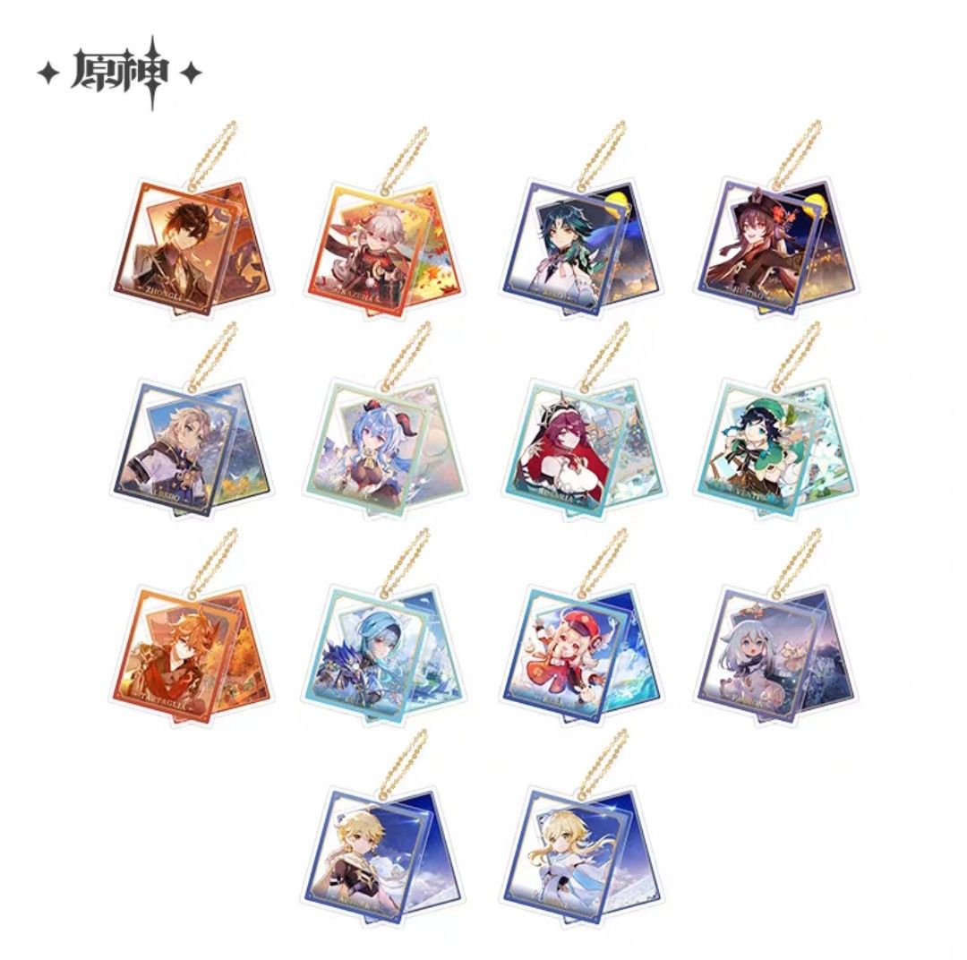 [PO] Official Genshin Impact Keychains (ends 01/12), Hobbies & Toys ...