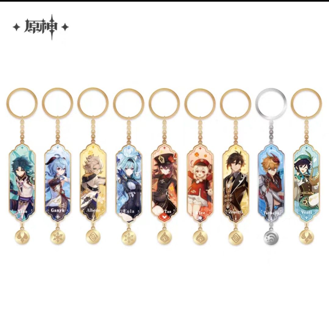 [PO] Official Genshin Impact Keychains (ends 01/12), Hobbies & Toys ...