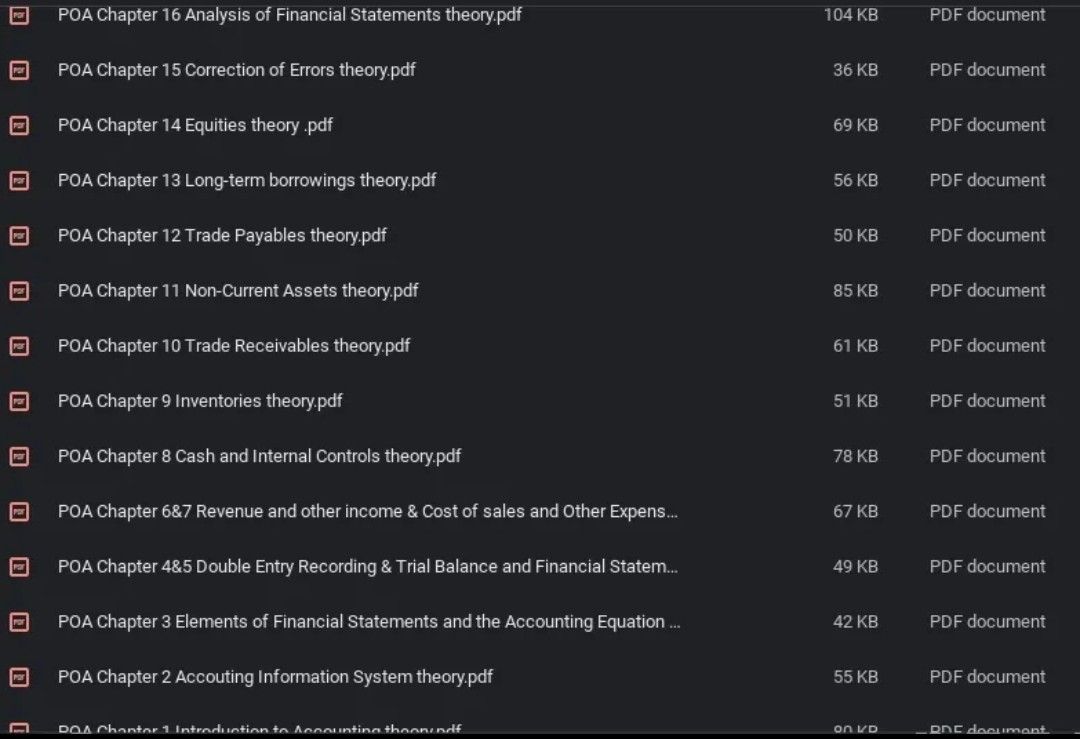 Poa theory notes , Hobbies & Toys, Books & Magazines, Assessment Books ...