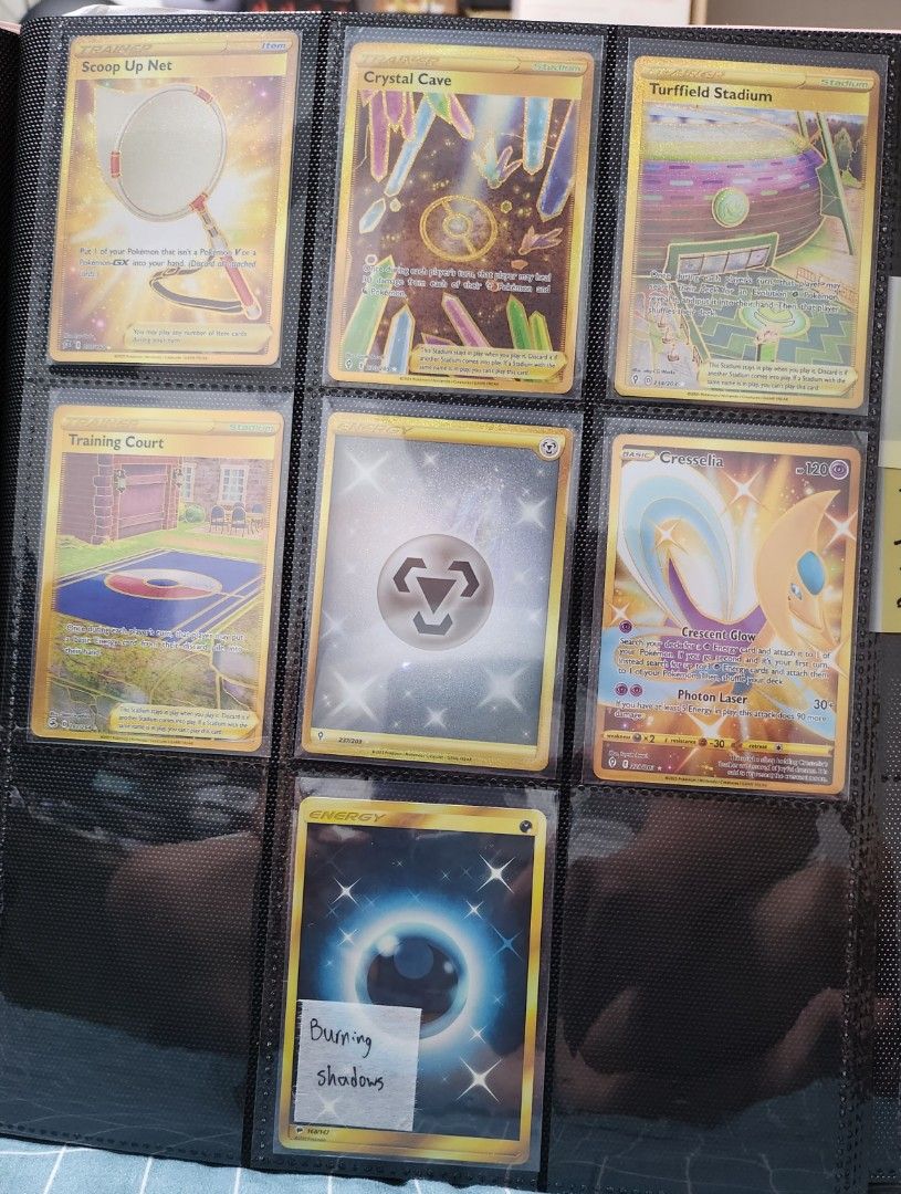 Pokemon TCG Gold Energy, Box of disaster, Crystal Cave, Scoop Up Net ...