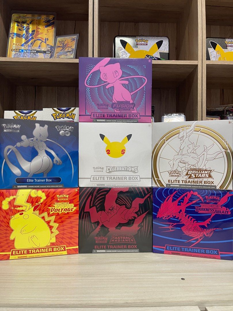 Pokemon ETBs for Sale, Hobbies & Toys, Toys & Games on Carousell