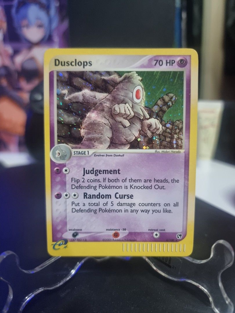 Pokemon TCG - Dusclops, Hobbies & Toys, Toys & Games on Carousell