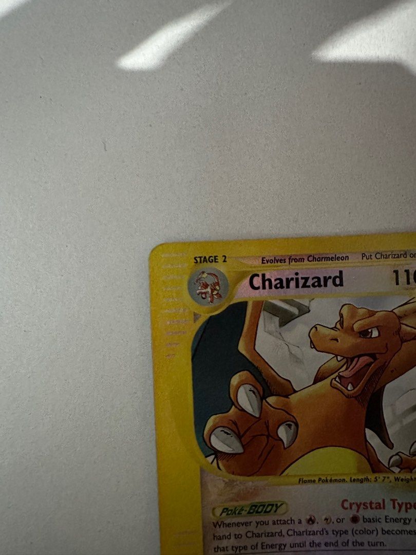 Pokémon card - Skyridge Crystal Charizard, Hobbies & Toys, Toys & Games ...
