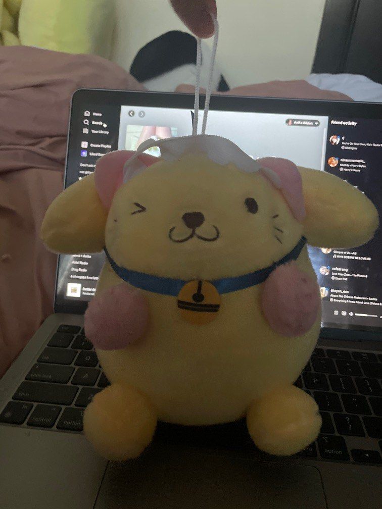 Pompompurin Cat Plush, Hobbies & Toys, Toys & Games on Carousell