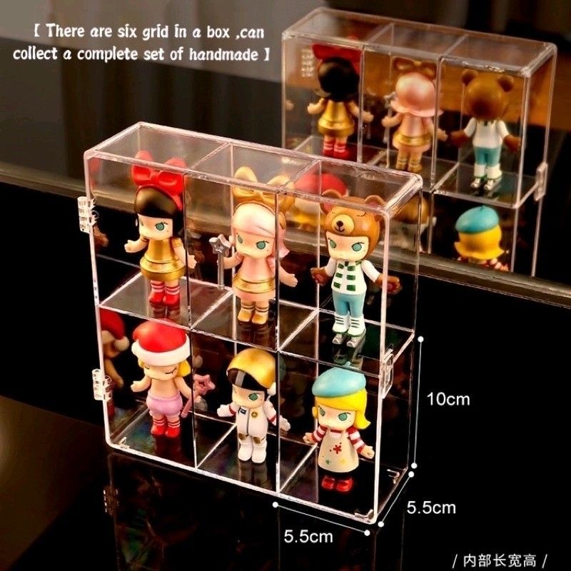 popmart display box for 6, Hobbies & Toys, Toys & Games on Carousell