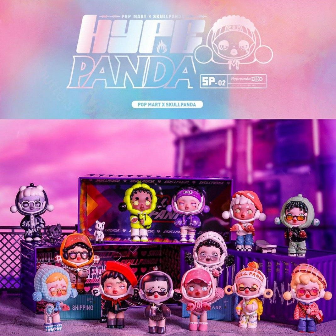 [POPMART] POPMART X SKULLPANDA HYPEPANDA SERIES BLIND BOX FULLSET ...
