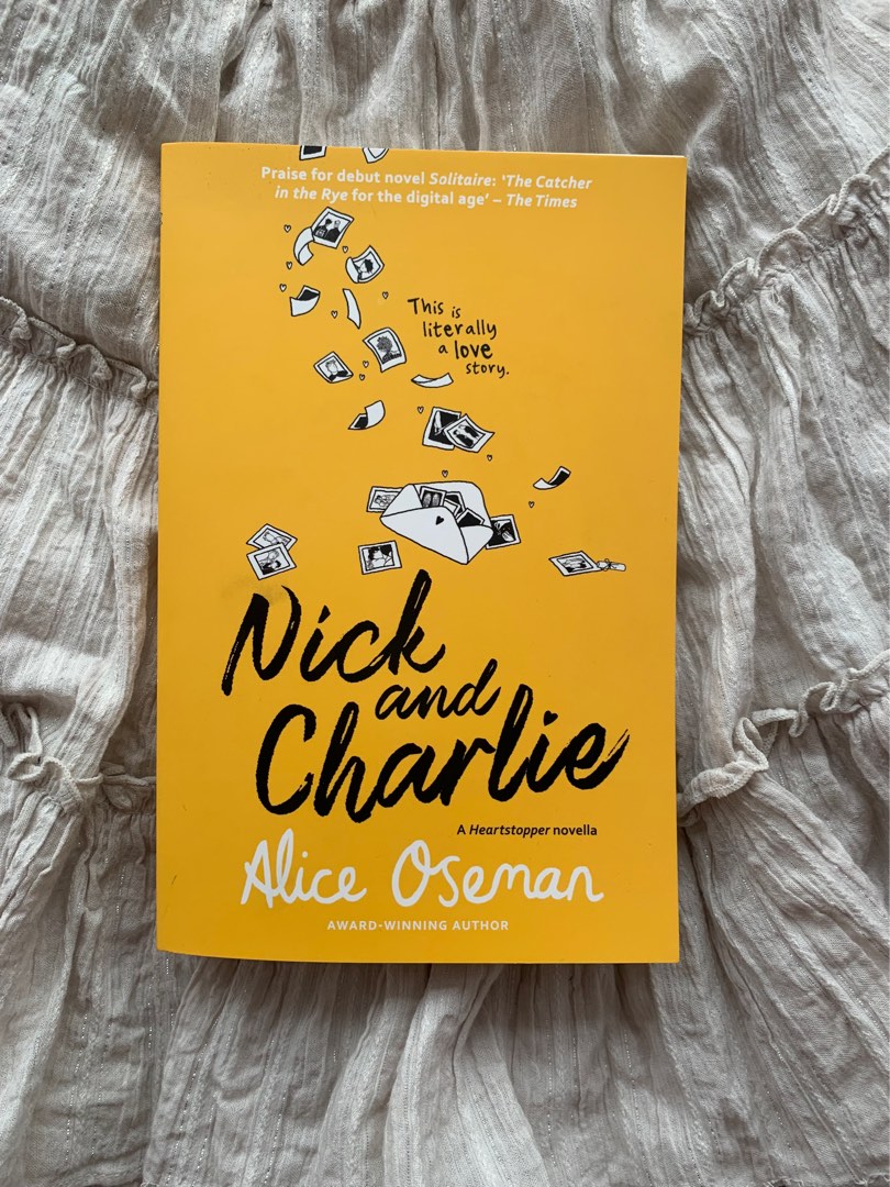 Preloved Nick and Charlie Heartstopper Novella, Buku & Alat Tulis, Buku ... Preloved Nick and Charlie Heartstopper Novella, Buku & Alat Tulis, Buku ...