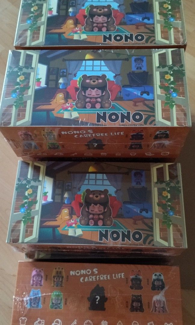 Preorder: TOYSCOMIC Nono's Carefree Life Blind Box, Hobbies & Toys ...