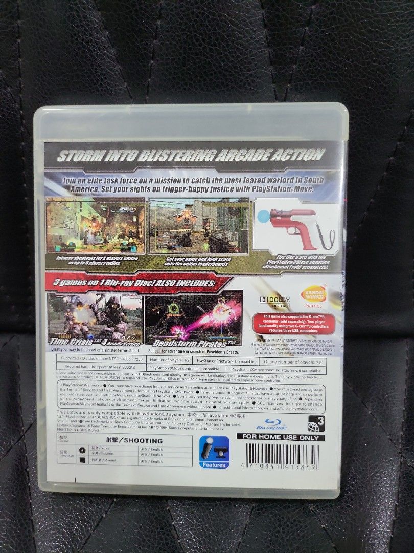 PS3 Game - Time Crisis - Razing Storm, Video Gaming, Video Games ...