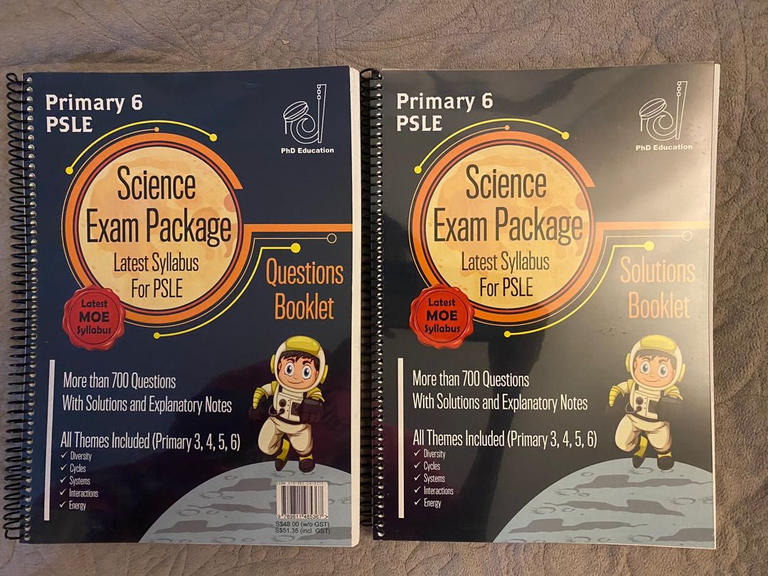 PSLE Science Exam package, Hobbies & Toys, Books & Magazines ...