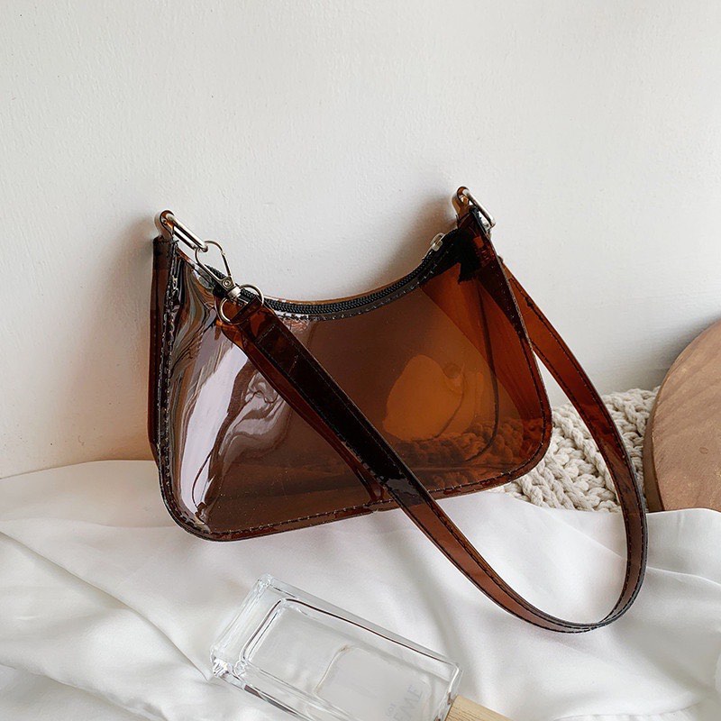 PVC Shoulder/Sling Bag, Women's Fashion, Bags & Wallets, Shoulder Bags ...