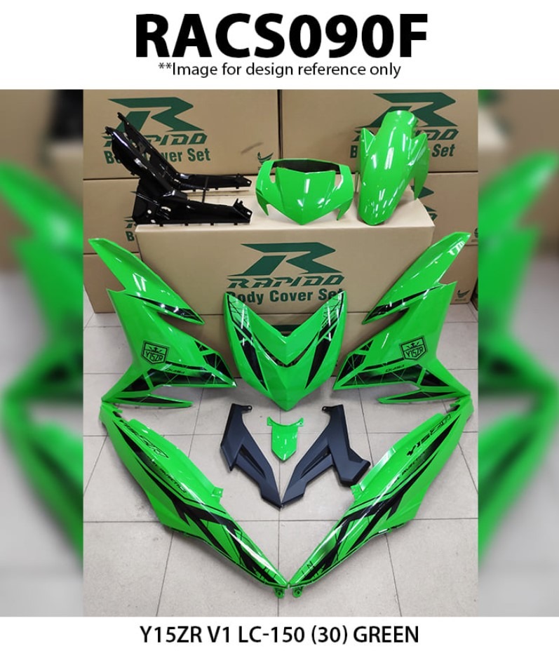 Rapido Cover Set Coverset Sniper150 V1 / Y15 V1 / MX KING V1 / Exciter ...