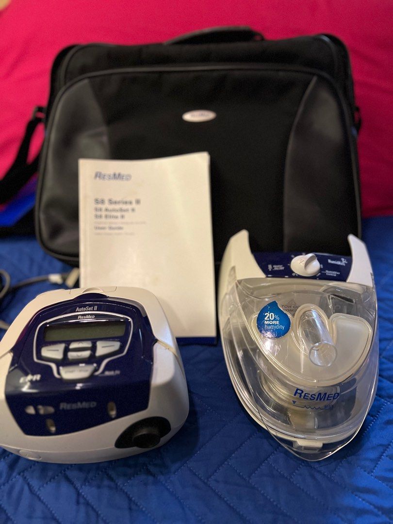 ResMed S8 Series II CPAP, Health & Nutrition, Medical Supplies & Tools ...