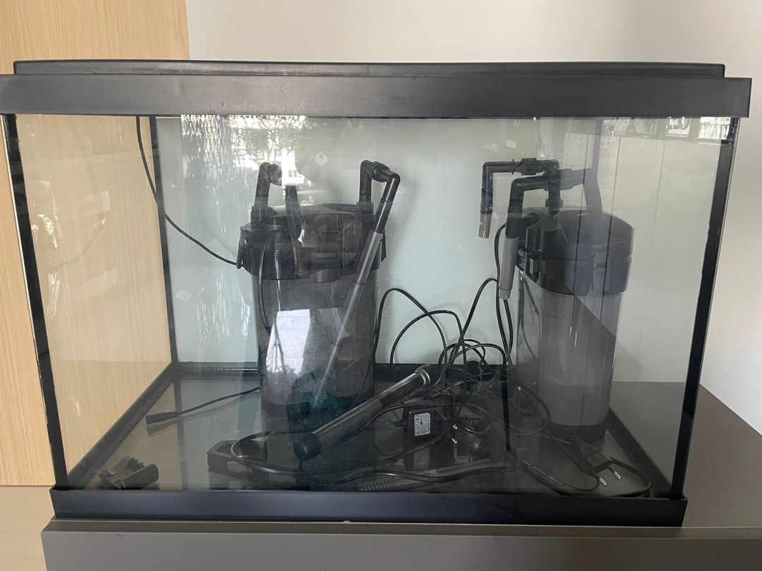 Resun 75L Fish Tank Shiruba 350 Filter, Pet Supplies, Homes & Other Pet ...
