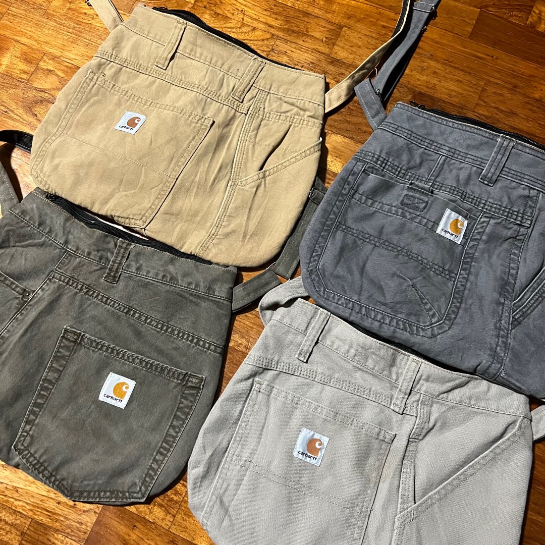 Reworked Carhartt Sling Bag, Men's Fashion, Bags, Sling Bags on Carousell