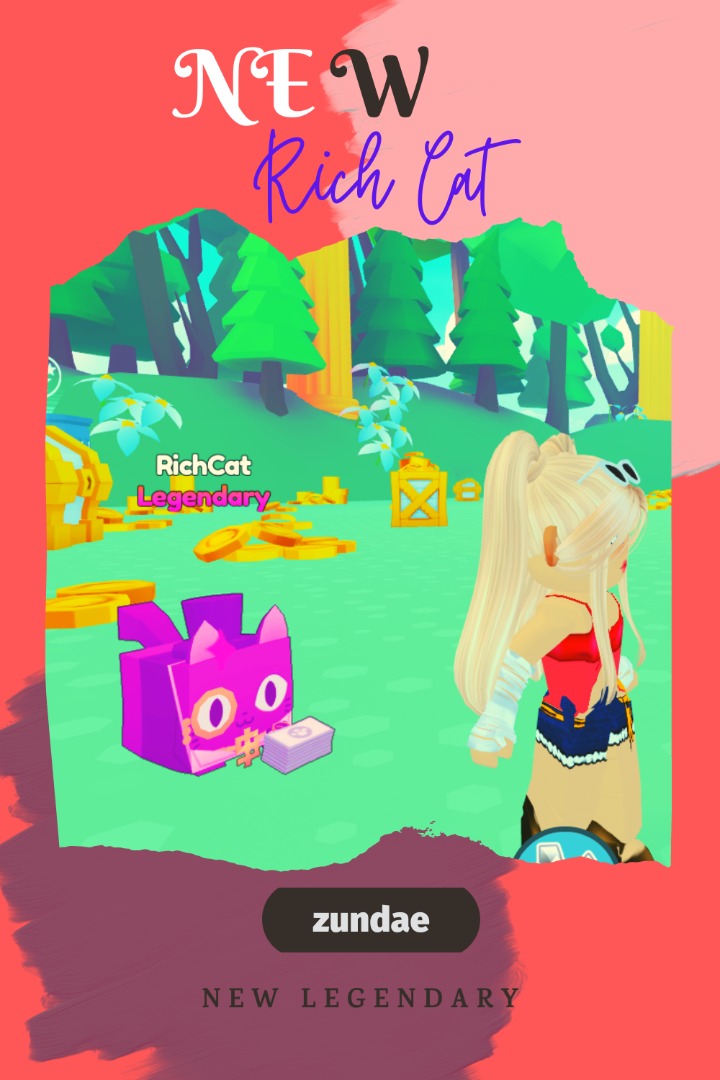 Rich Cat Rainbow[NORMAL world] || Pet Simulator X, Video Gaming, Video ...