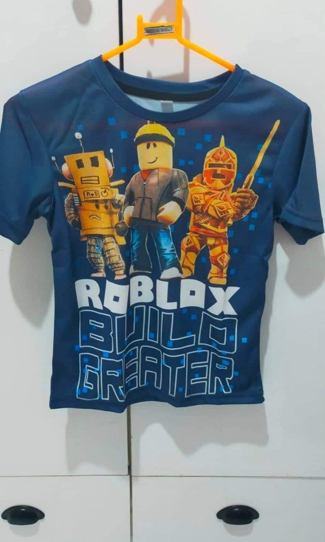 Roblox Dri-fit Tshirt, Babies & Kids, Babies & Kids Fashion on Carousell