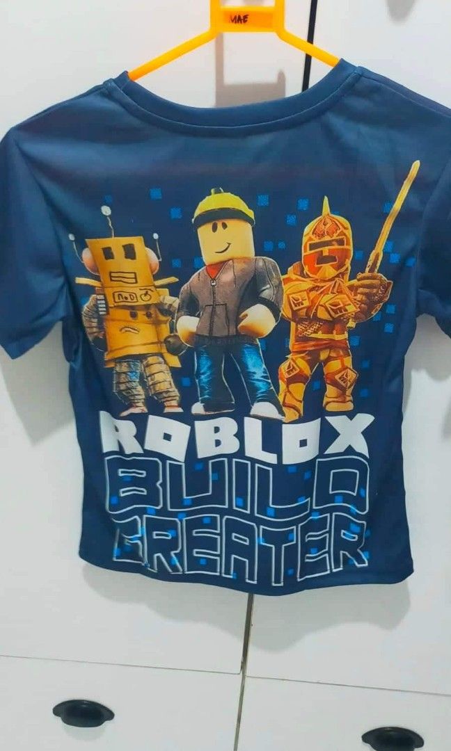 Roblox Dri-fit Tshirt, Babies & Kids, Babies & Kids Fashion on Carousell