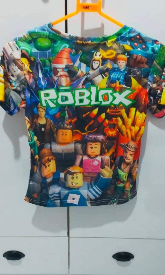 Roblox Dri-fit Tshirt, Babies & Kids, Babies & Kids Fashion on Carousell