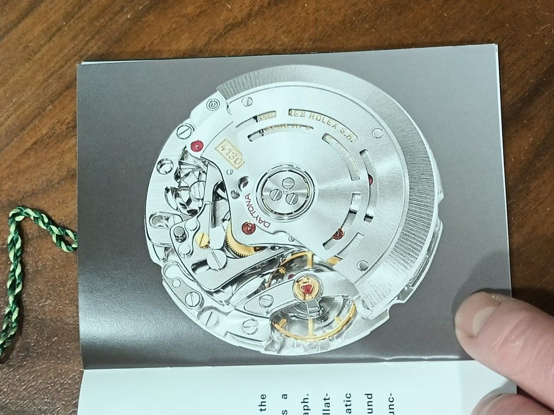 Rolex Daytona booklet and Red tags and green tag Set, Luxury, Watches ...