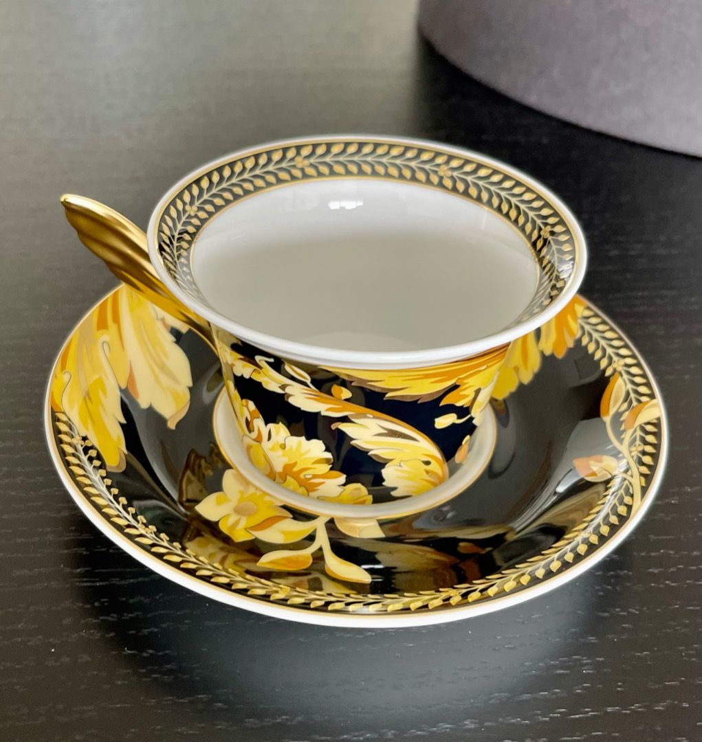 Rosenthal x Versace - Ikarus Vanity set - 6 cups and saucers, Furniture ...