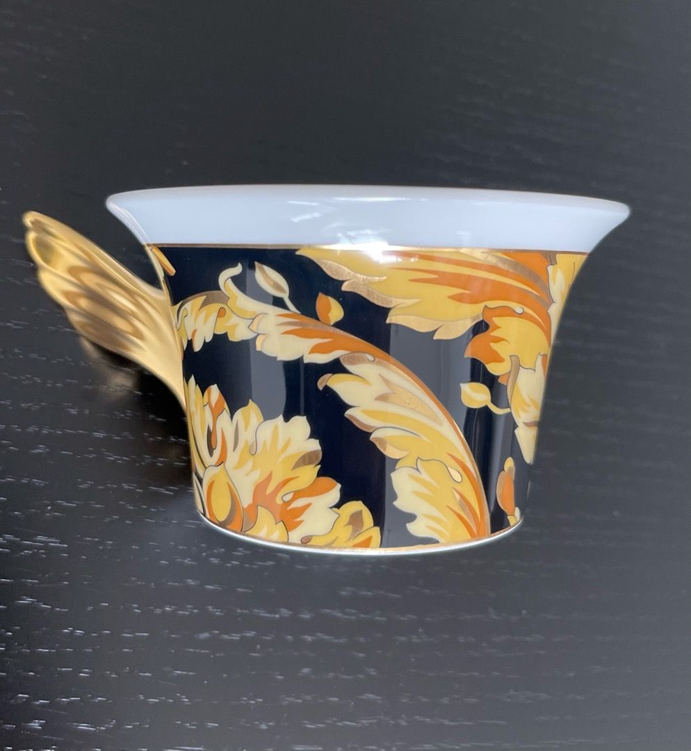 Rosenthal x Versace - Ikarus Vanity set - 6 cups and saucers, Furniture ...