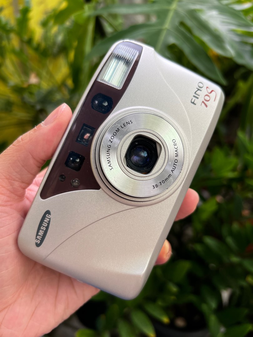 Samsung Fino 70s Film Camera, Photography, Cameras on Carousell