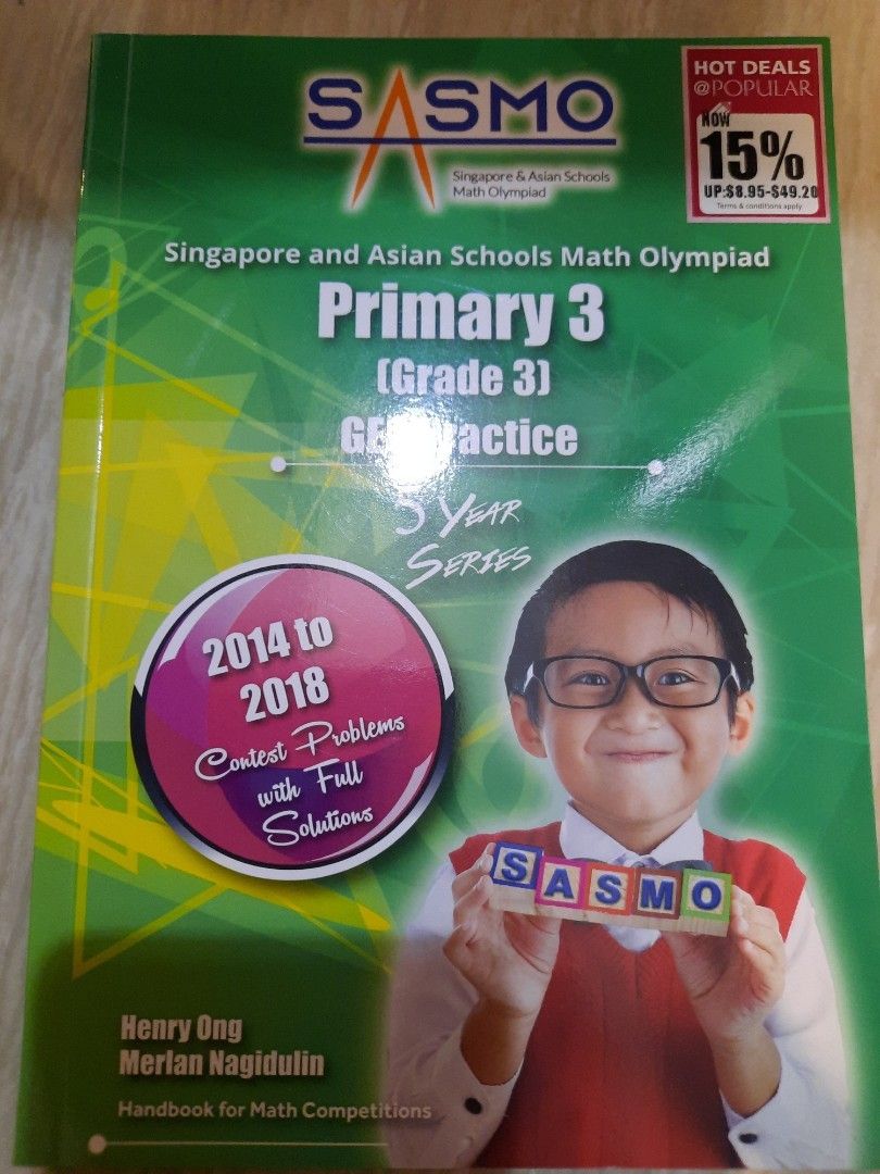 SASMO for P3, Hobbies & Toys, Books & Magazines, Assessment Books on ...