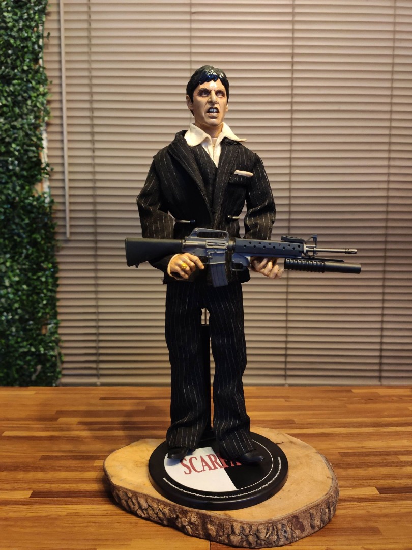 Scarface 1/6 scale by Sideshow, Hobbies & Toys, Toys & Games on Carousell
