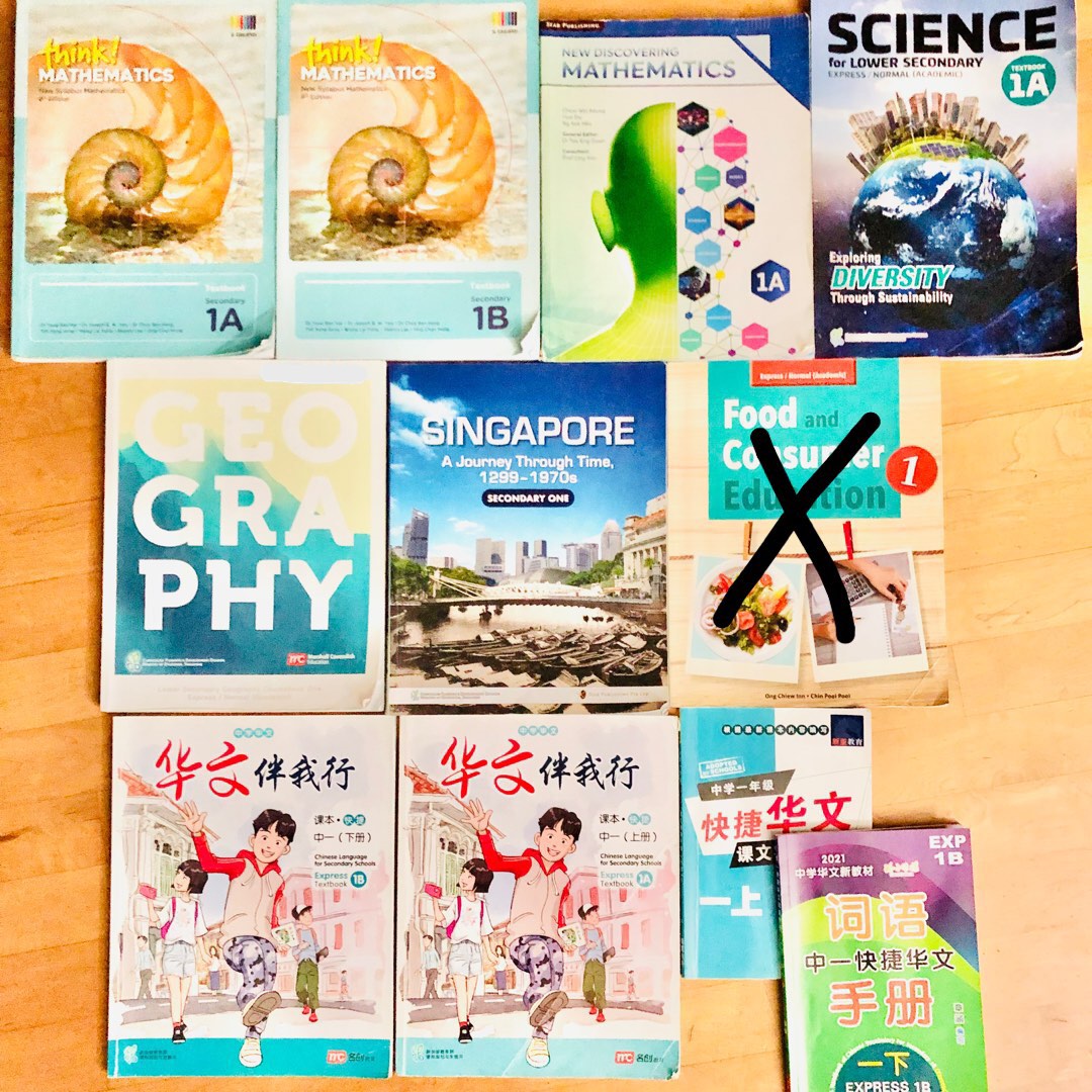 Secondary One School Textbooks, Hobbies & Toys, Books & Magazines ...