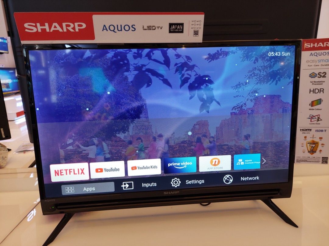SHARP TV 4K UHD ANDROID SMART AND FHD TV NEW MODEL, TV & Home ...