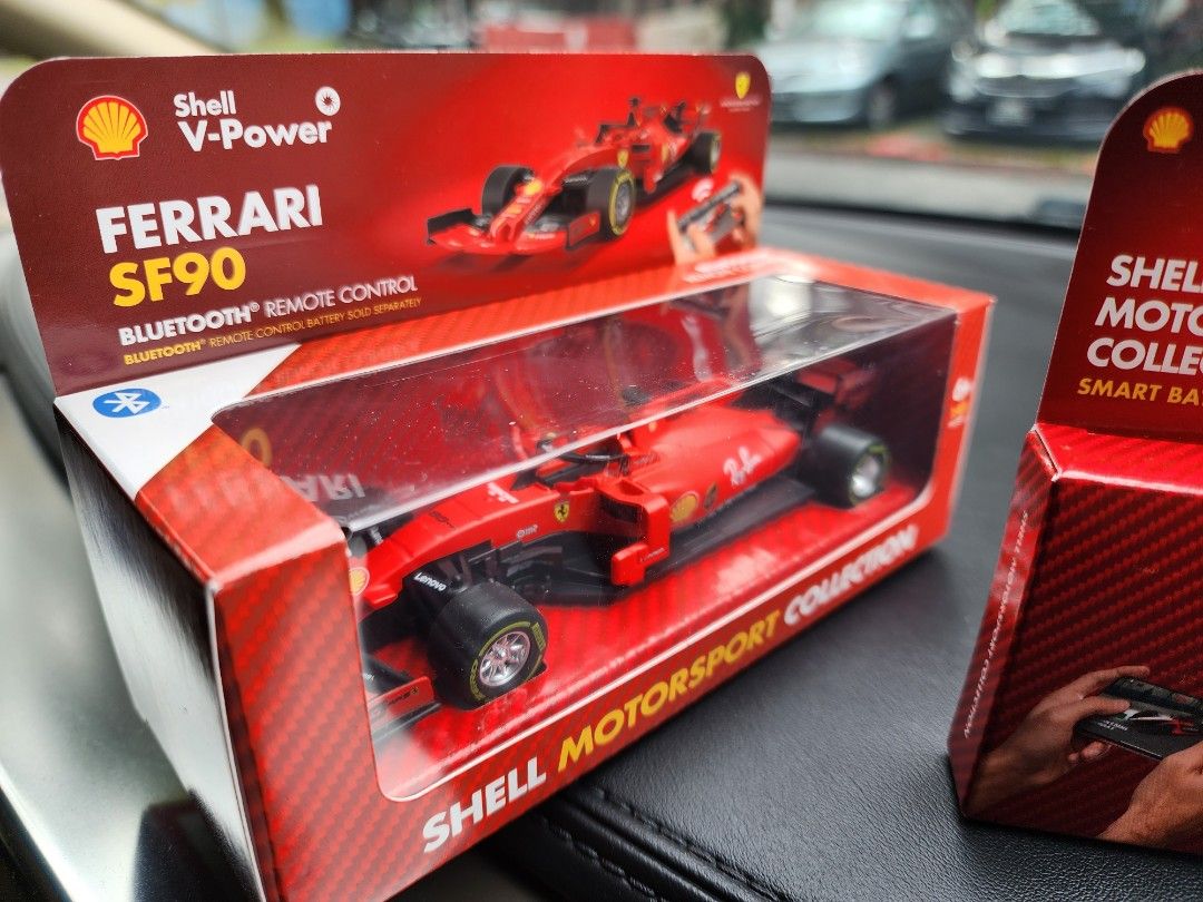 Shell Ferrari SF90 complete set motorsport collection, Hobbies & Toys ...