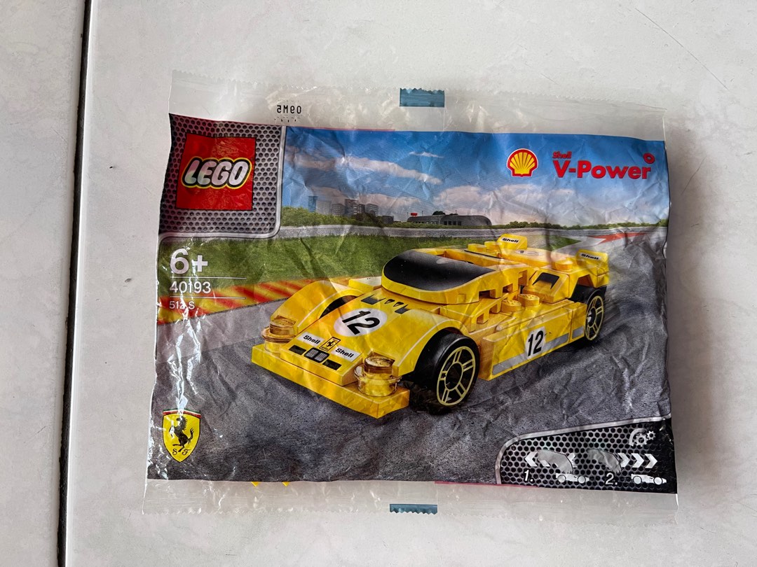 Shell Lego - Ferrari, Hobbies & Toys, Toys & Games on Carousell