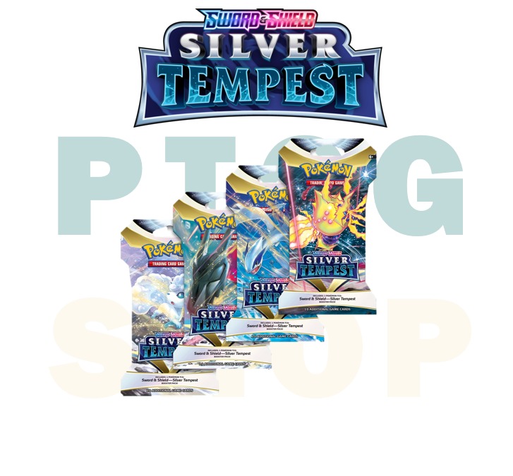 Silver Tempest Sleeved Boosters Sword & Shield 12 (SS12) - Pokemon TCG ...