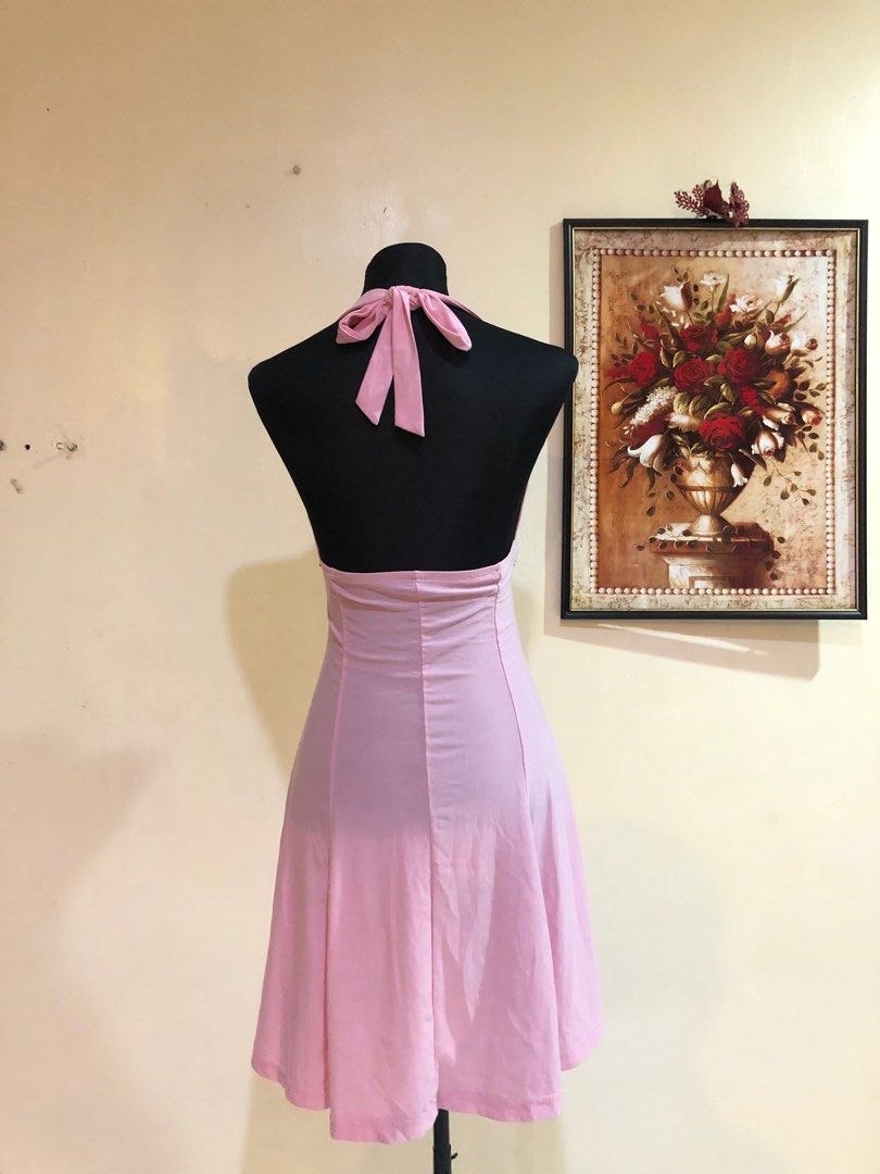 Simple Pink Dress, Women's Fashion, Dresses & Sets, Dresses on Carousell