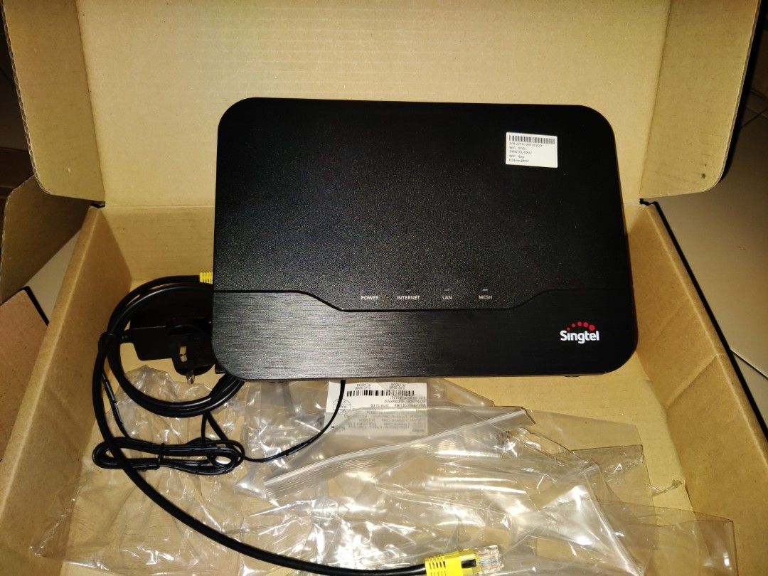Singtel mesh router for sale, Computers & Tech, Parts & Accessories ...