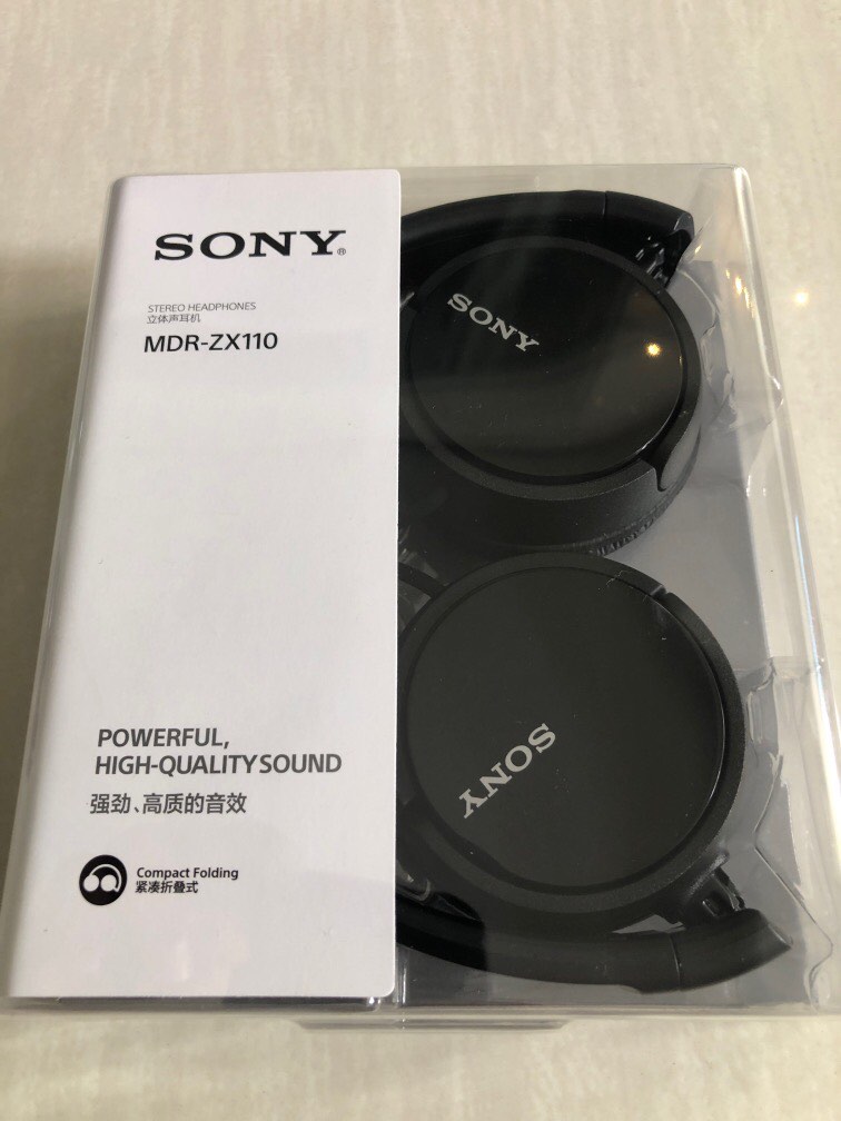 Sony MDR-ZX110 Headset, Audio, Headphones & Headsets on Carousell