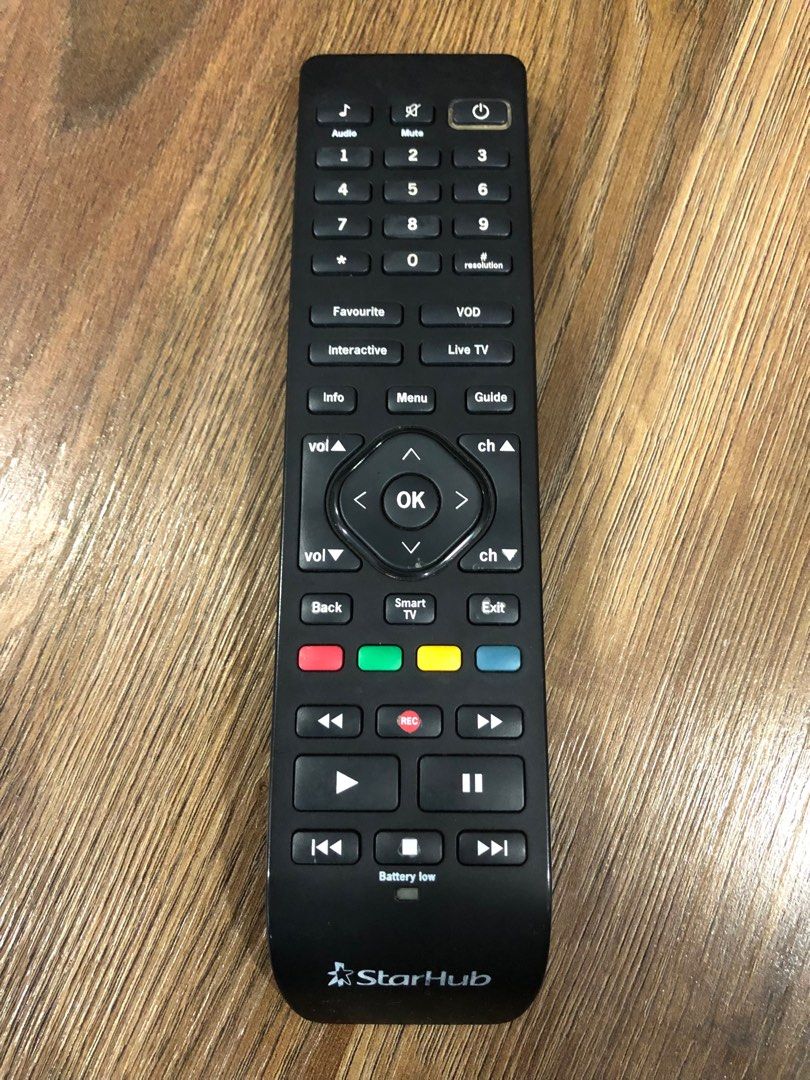 Starhub Remote control., TV & Home Appliances, TV & Entertainment, TV ...