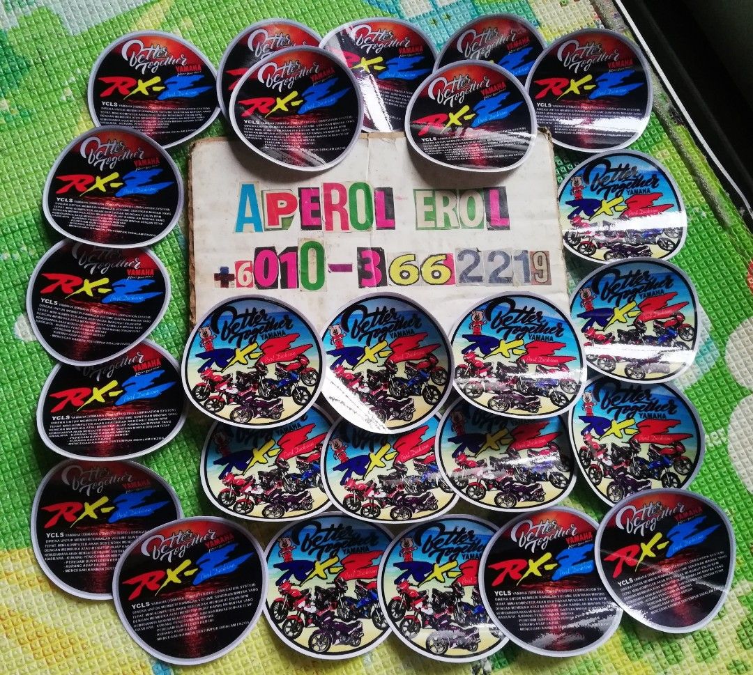 Sticker event rxz, Hobbies & Toys, Books & Magazines, Magazines on ...