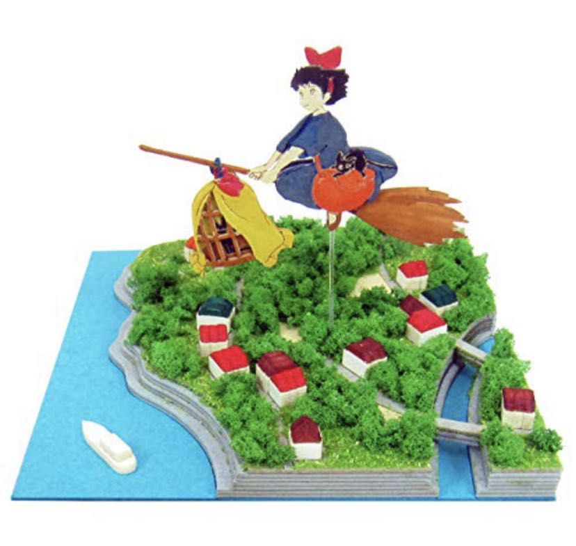 Studio Ghibli Mini Paper-Skit Sankei, Hobbies & Toys, Stationery ...