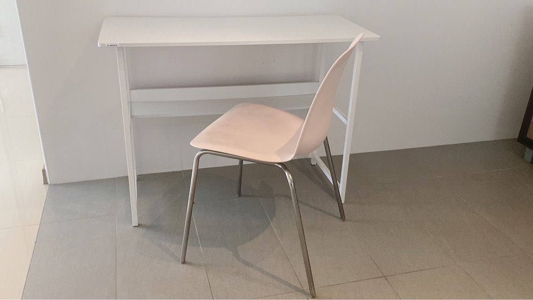 Study table and chair, Furniture & Home Living, Furniture, Tables ...