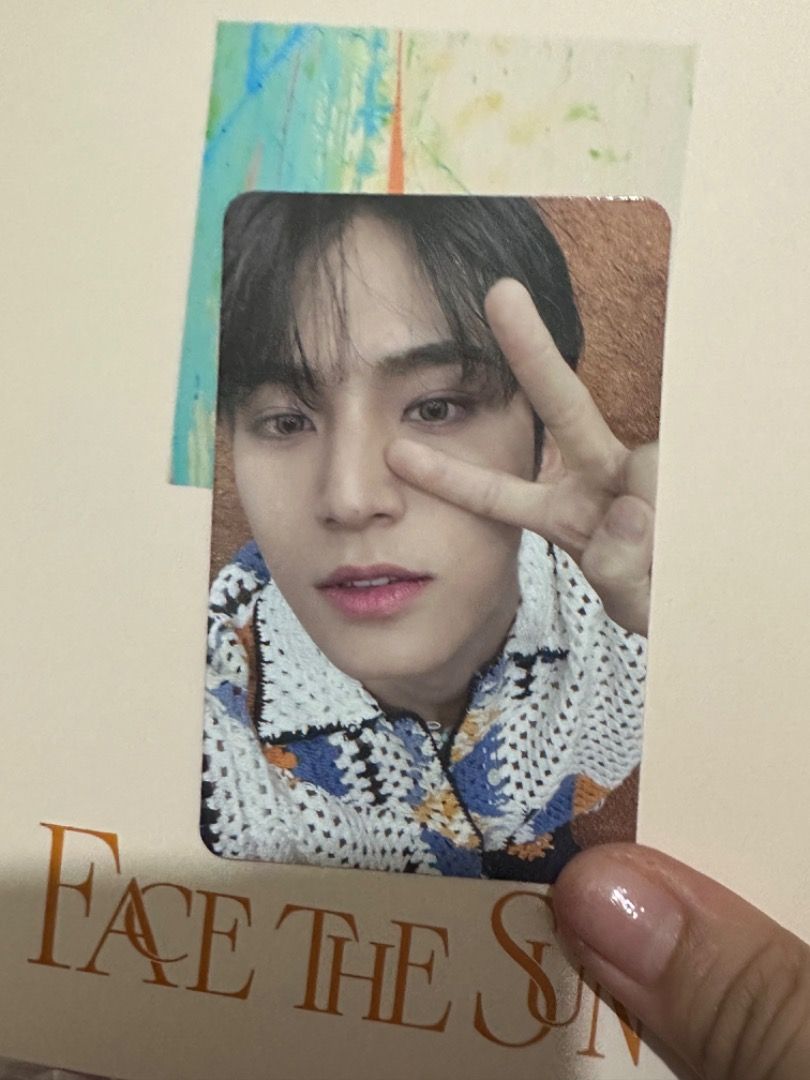 SVT - Face the Sun Official PC (Mingyu), Hobbies & Toys, Memorabilia ...