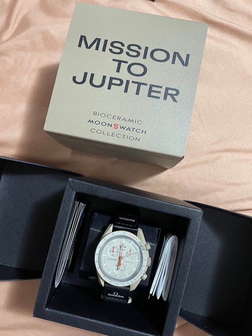 Swatch x Omega Mission to Jupiter, Luxury, Watches on Carousell
