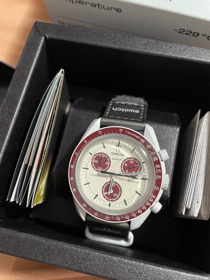 Swatch x Omega Mission to Pluto, Luxury, Watches on Carousell