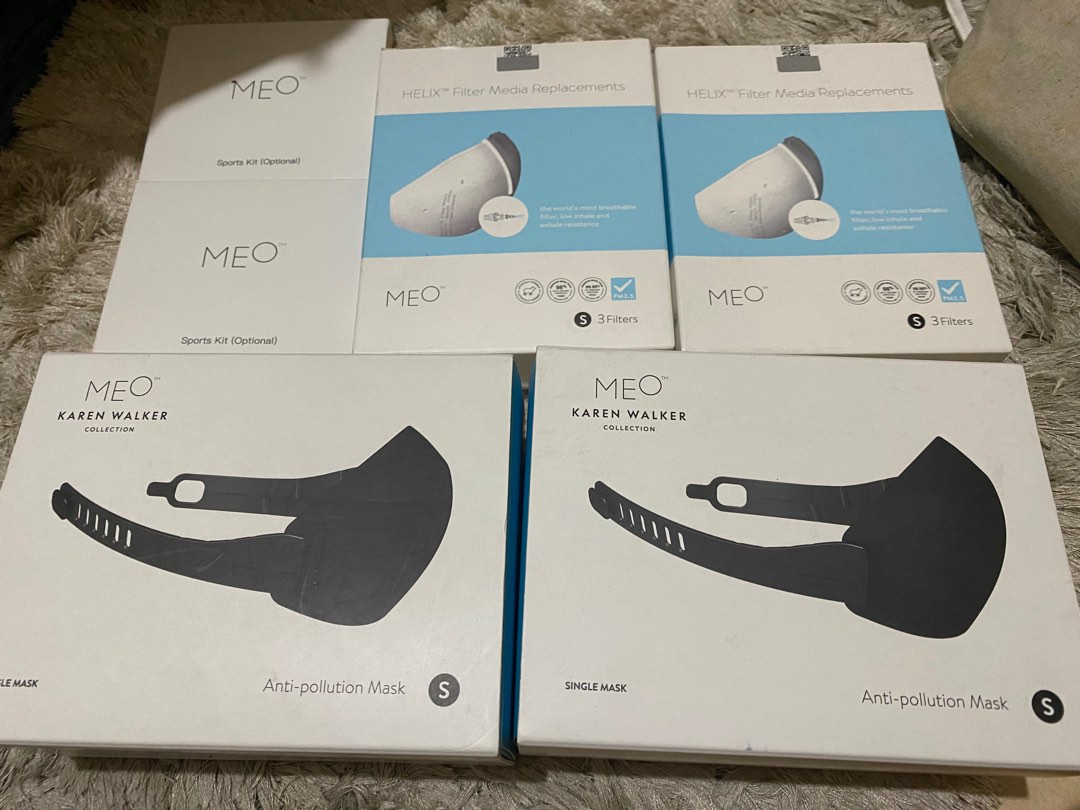 Take all- MEO x Karen Walker collection masks, Health & Nutrition, Face ...